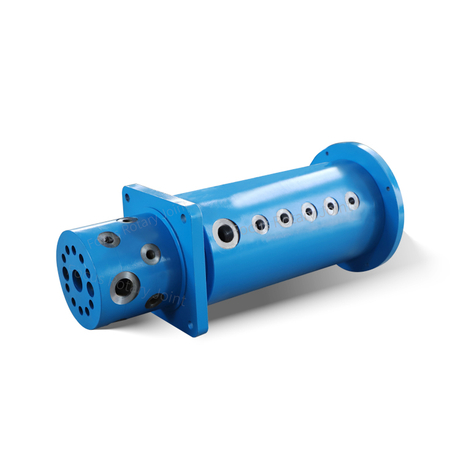 Hydraulic Multichannel Rotary Joints, 12 Passages Hydraulic Rotary ...