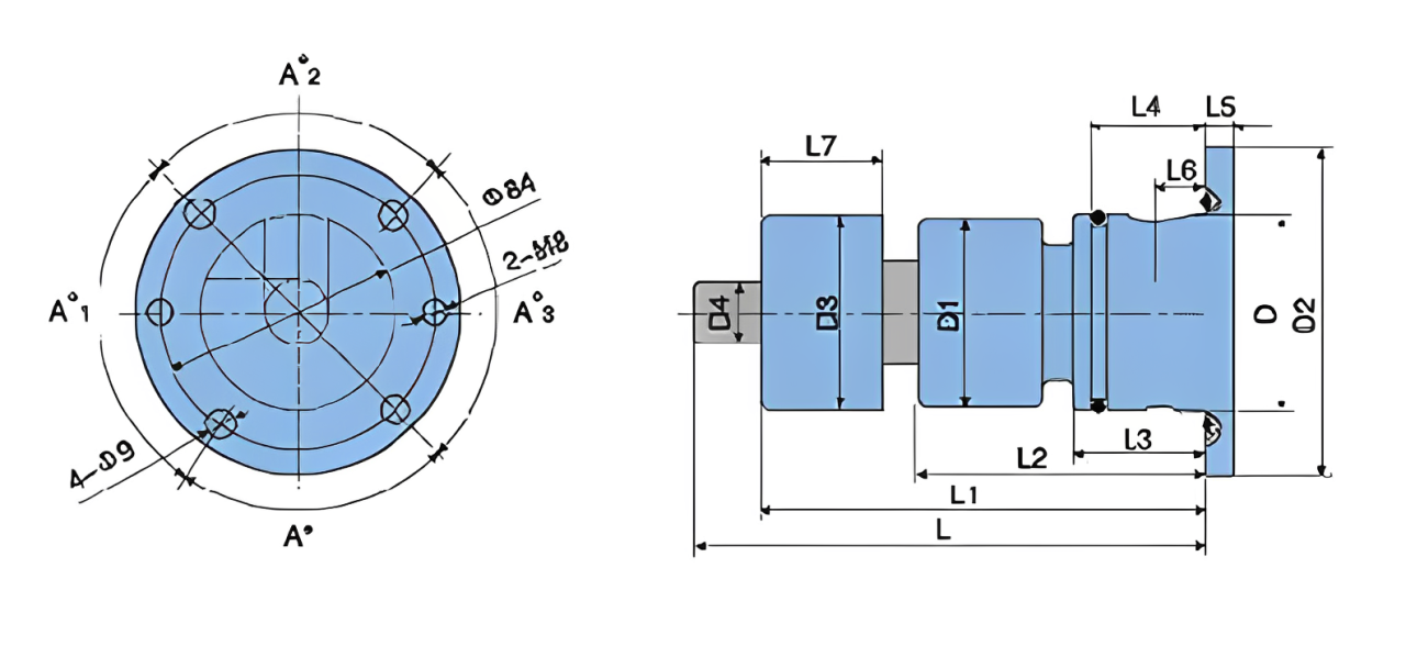 Two Way Flow Fully Embedded Rotary Joint JDAS-1
